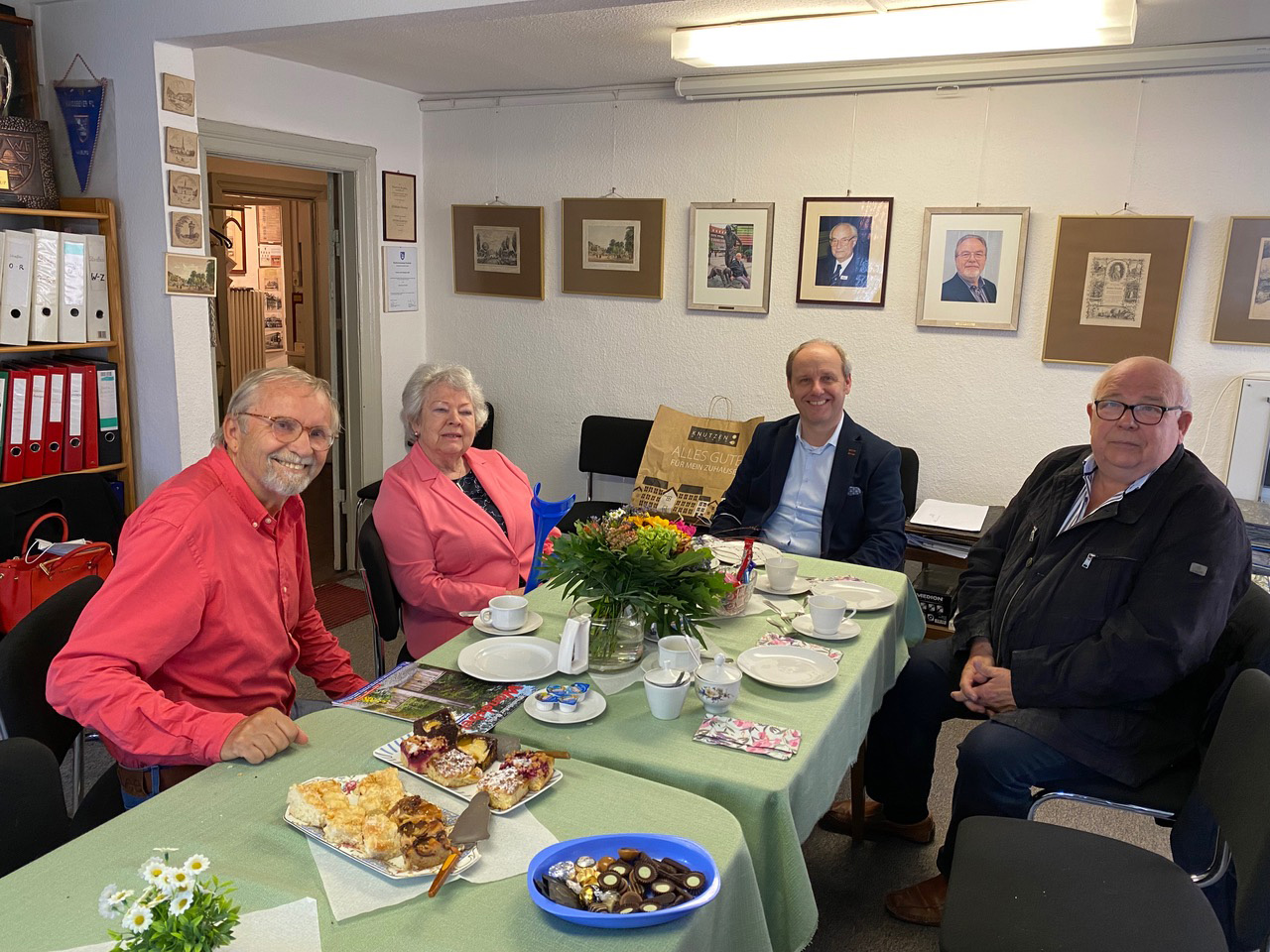 Zu Gast im Heimatmuseum Wandsbek mit Ralf Niedmers und Karl-Heinz ...